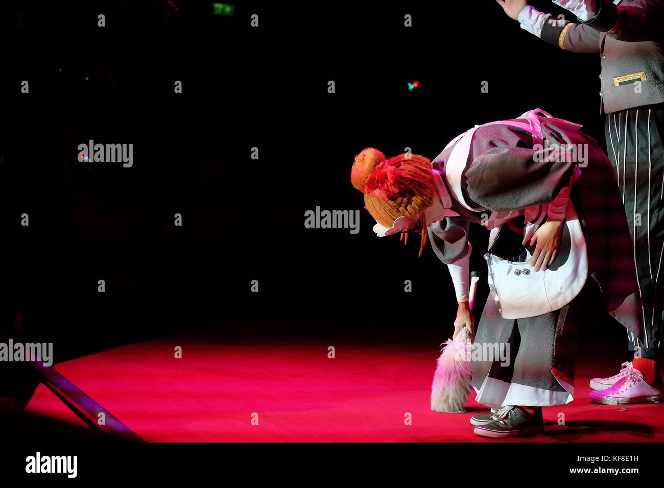 circus clown cleaners Stock Photo - Alamy