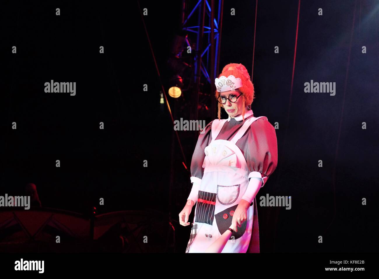 circus clown cleaners Stock Photo - Alamy