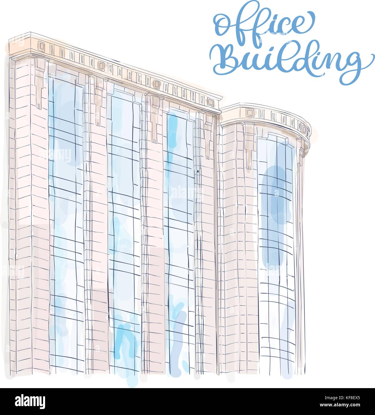 Agency facade Stock Vector Images - Alamy