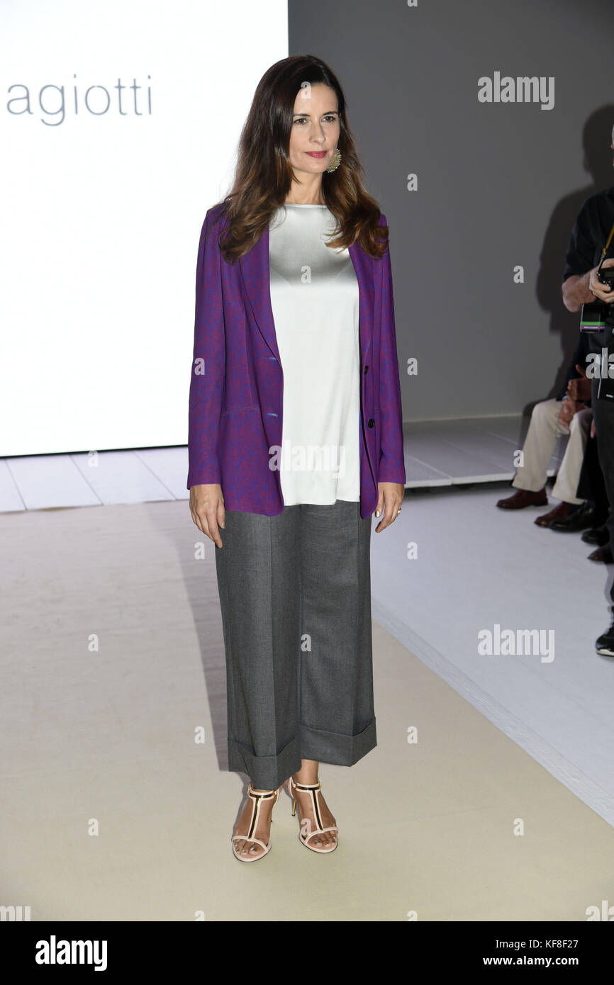 Milan Fashion Week - Laura Biagiotti - Arrivals Featuring: Livia ...