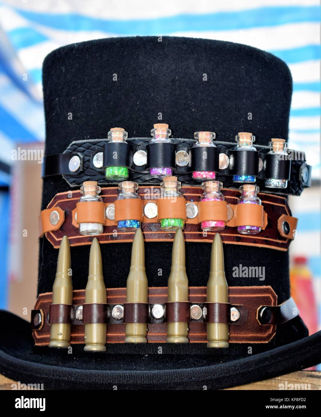 Steampunk Top Hat Stock Photo - Alamy