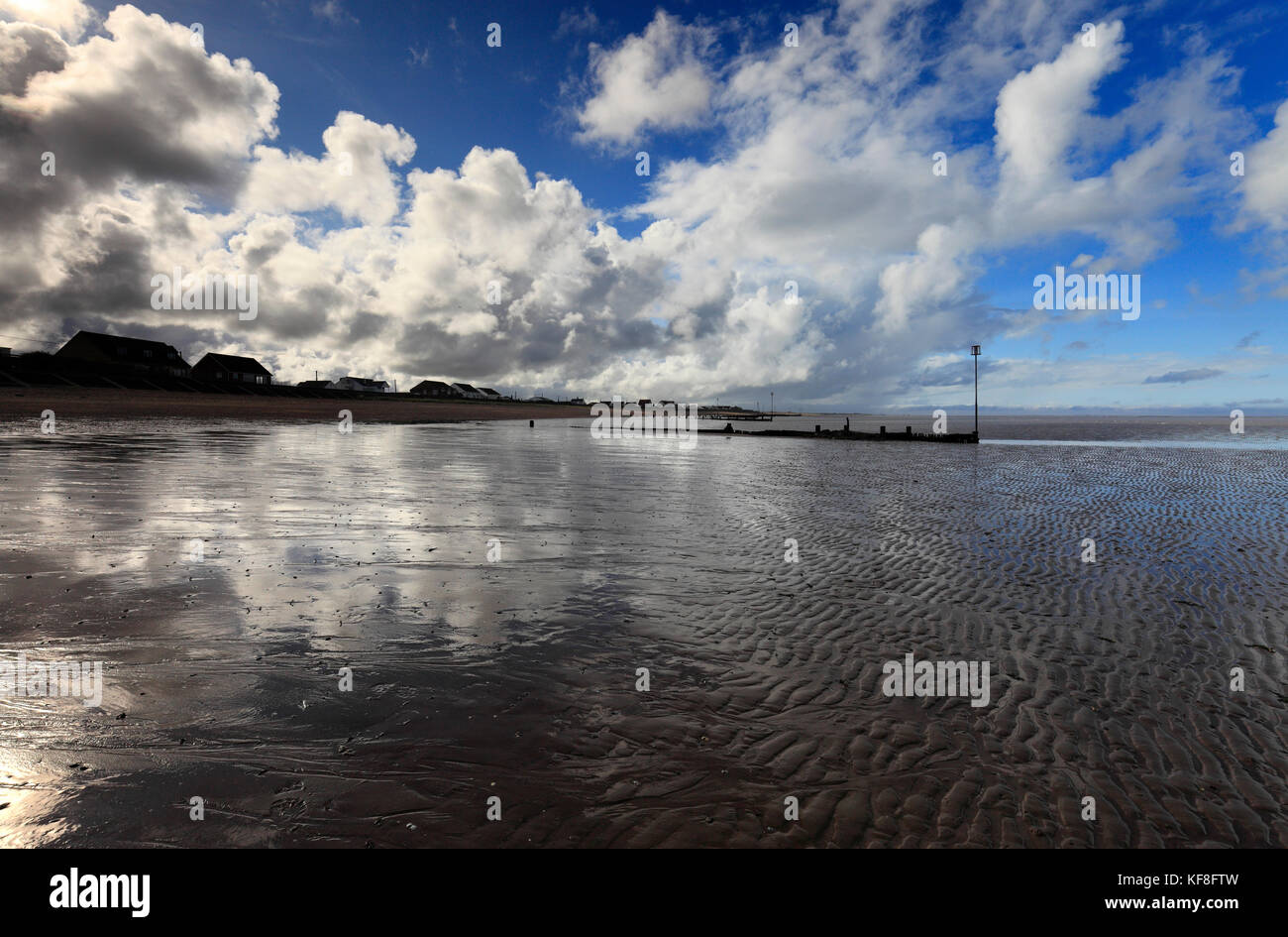 Heacham beach on the North Norfolk coast Stock Photo - Alamy