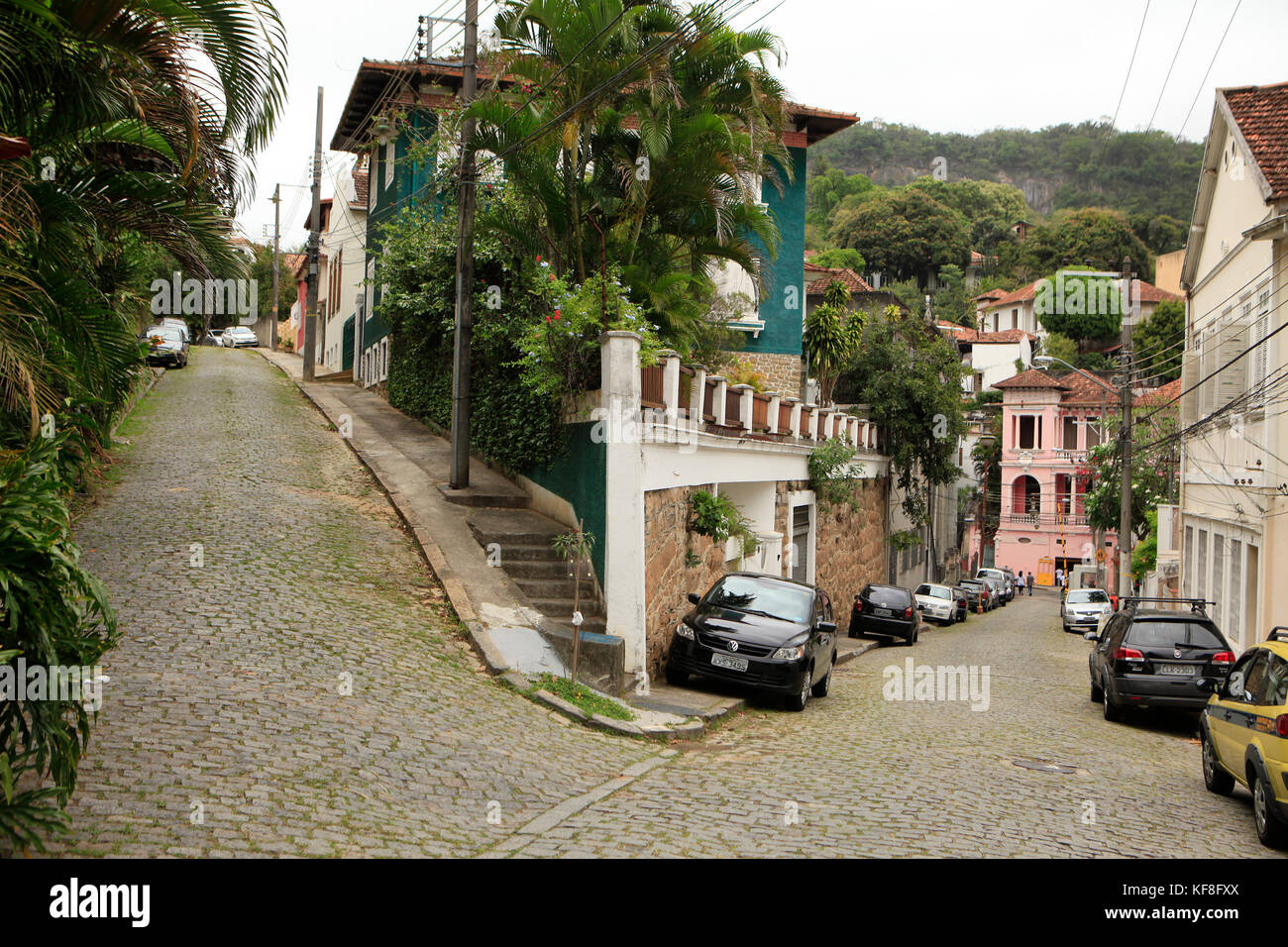 BRAZIL, Rio de Janiero, Santa Theresa Street Scenes Stock Photo - Alamy