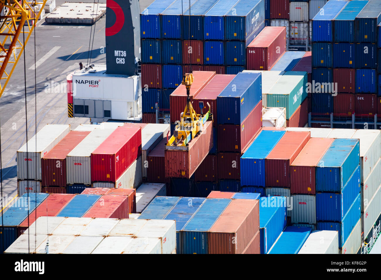 Container crane hi-res stock photography and images - Alamy