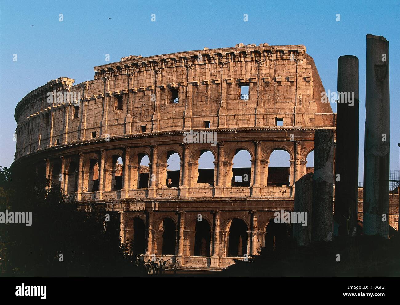 Lazio, Rome, the Colosseum or Flavian Amphitheatre, 70-80 AD (UNESCO ...