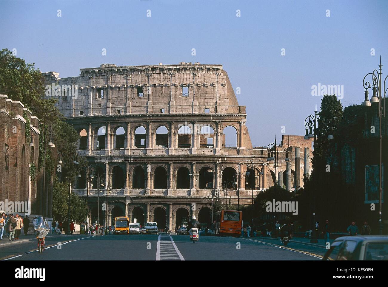 Lazio, Rome, the Colosseum or Flavian Amphitheatre, 70-80 AD (UNESCO ...