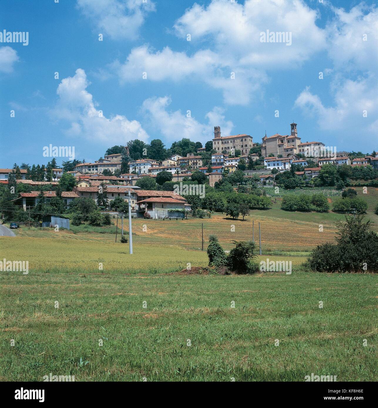Italy, Piedmont Region, Monferrato, Murisengo Stock Photo - Alamy