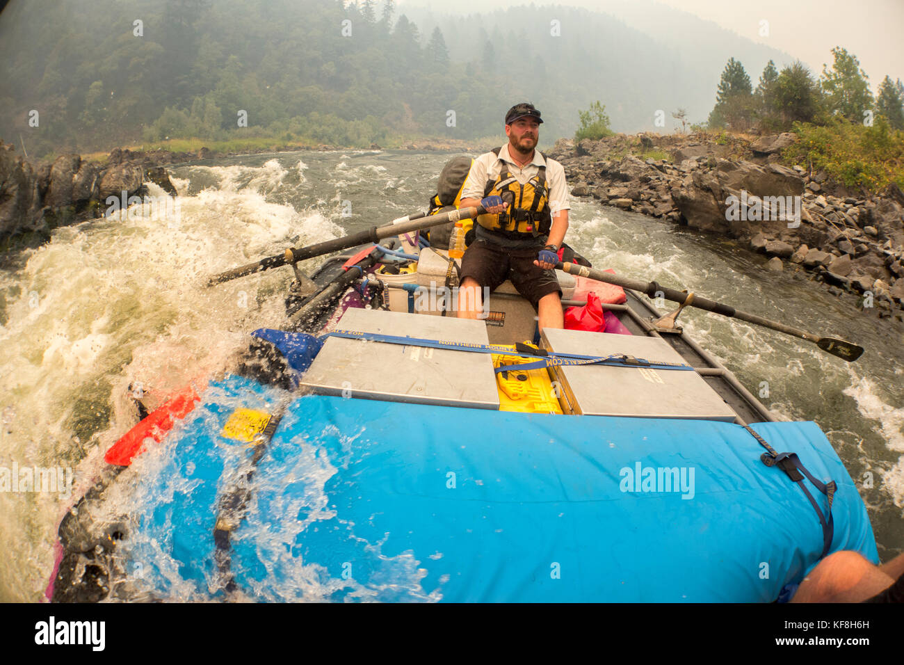 USA, Oregon, Wild and Scenic Rogue River in the Medford District ...