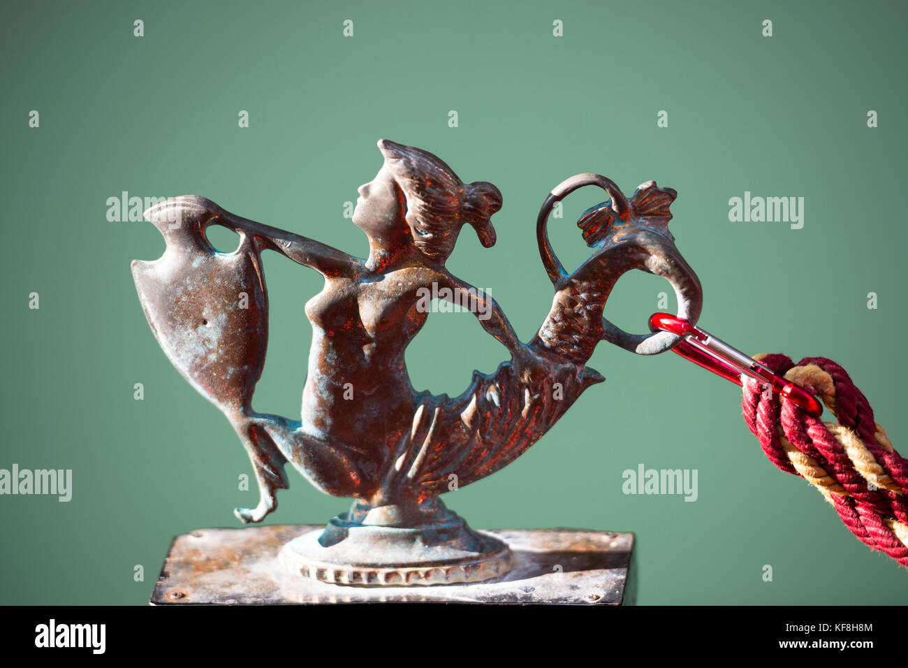 Mermaid gondola mooring in Venice, Italy Stock Photo - Alamy