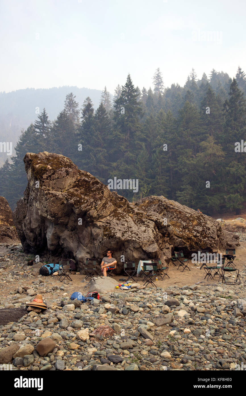 USA, Oregon, Wild and Scenic Rogue River in the Medford District ...