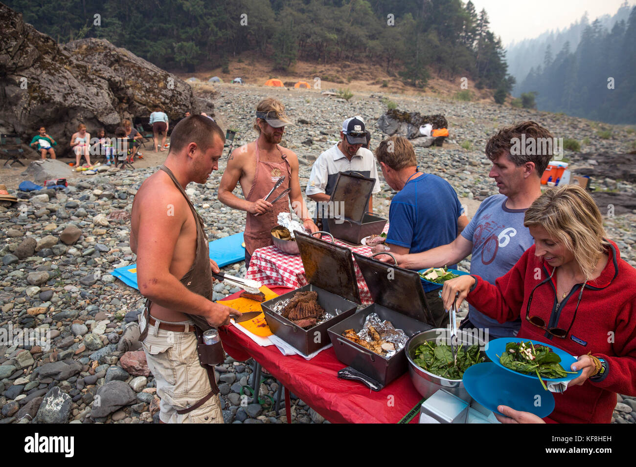 USA, Oregon, Wild and Scenic Rogue River in the Medford District ...