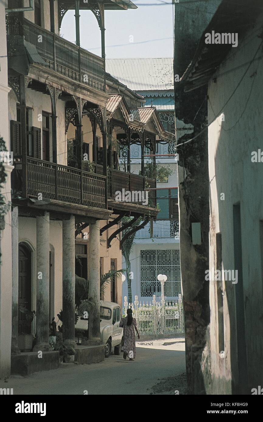 Tanzania, Zanzibar (Unguja Island). West coast. Stone Town (UNESCO ...