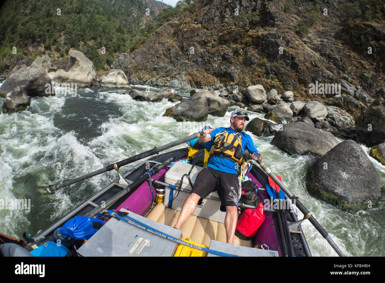 USA, Oregon, Wild and Scenic Rogue River in the Medford District ...