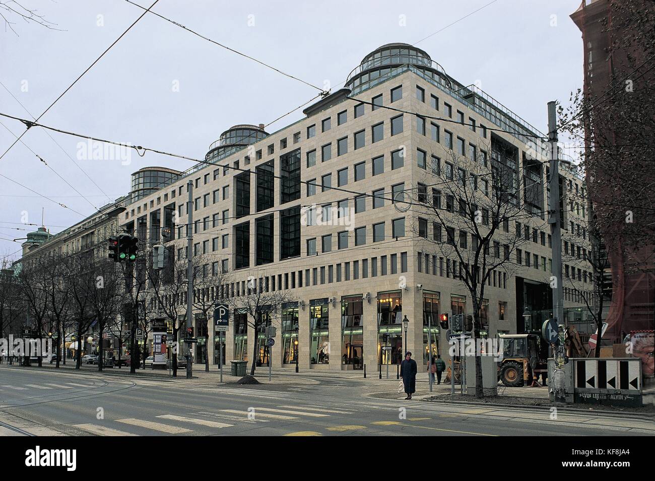 Austria, Vienna. Ringstrassen Galerien. Commercial Building Stock Photo ...
