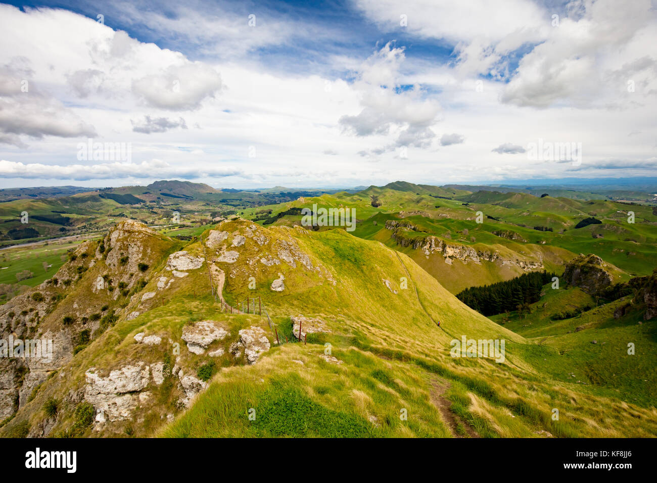 Te Mata Peak View New Zealand Stock Photo - Alamy