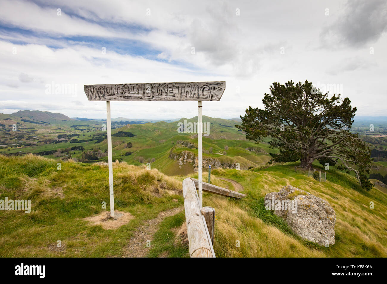 Te Mata Peak View New Zealand Stock Photo - Alamy