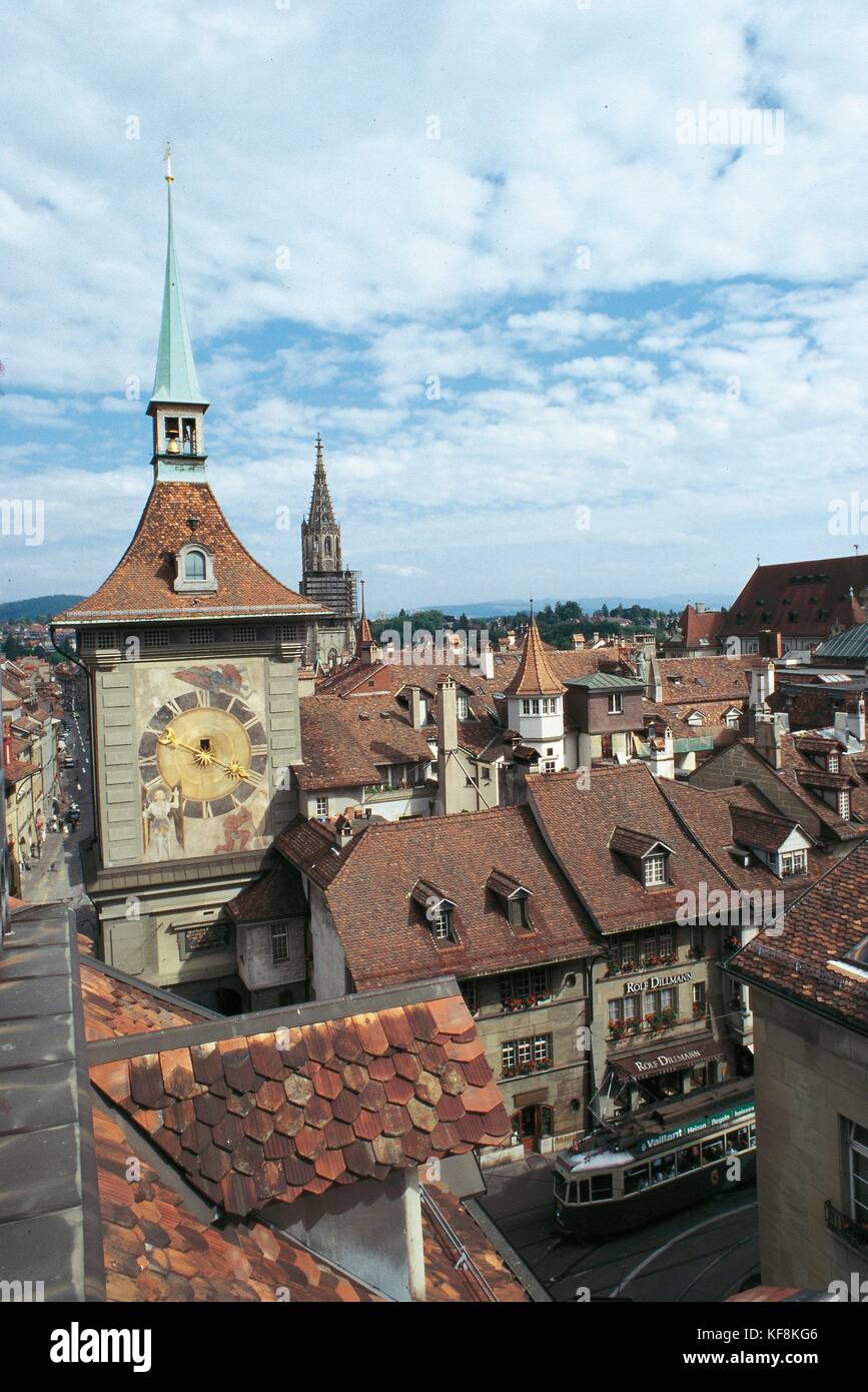 Switzerland, Bern (Berne), Old City of Bern UNESCO World Heritage Site ...