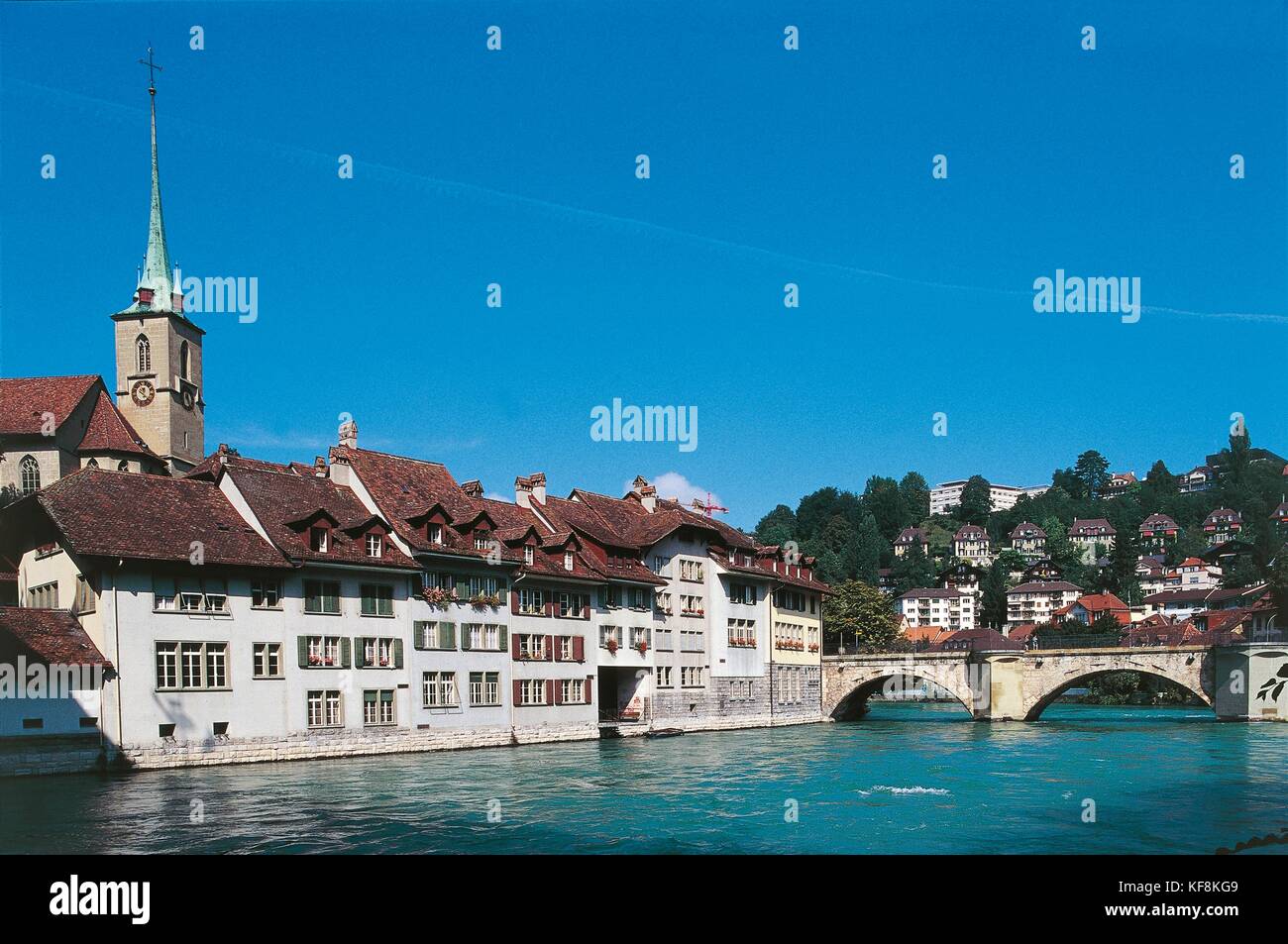 Switzerland, Bern (Berne), Aare River Stock Photo - Alamy