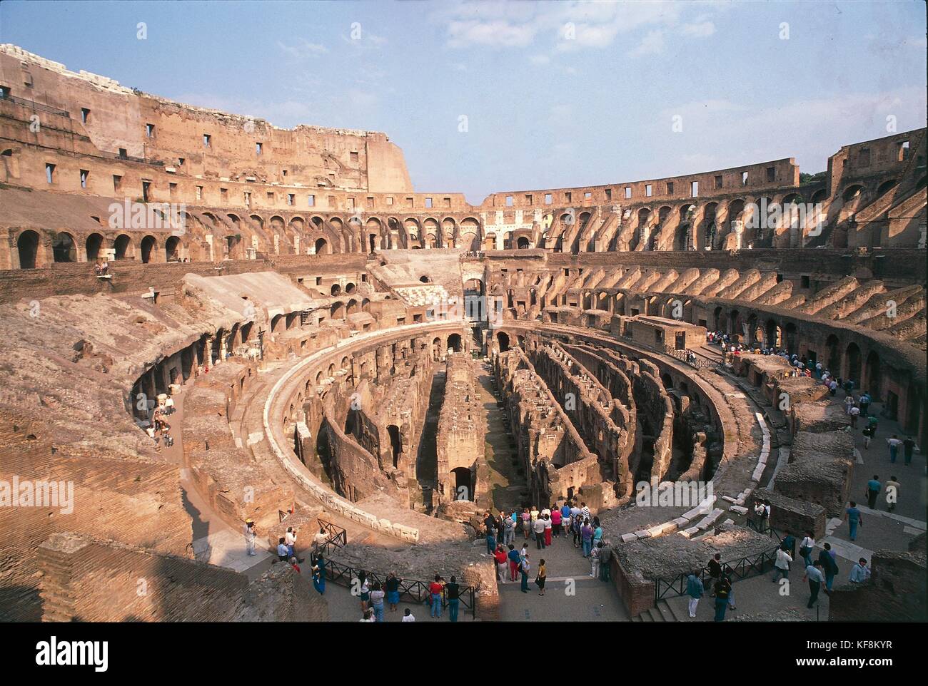 Lazio, Rome, the Colosseum or Flavian Amphitheatre, 70-80 AD (UNESCO ...