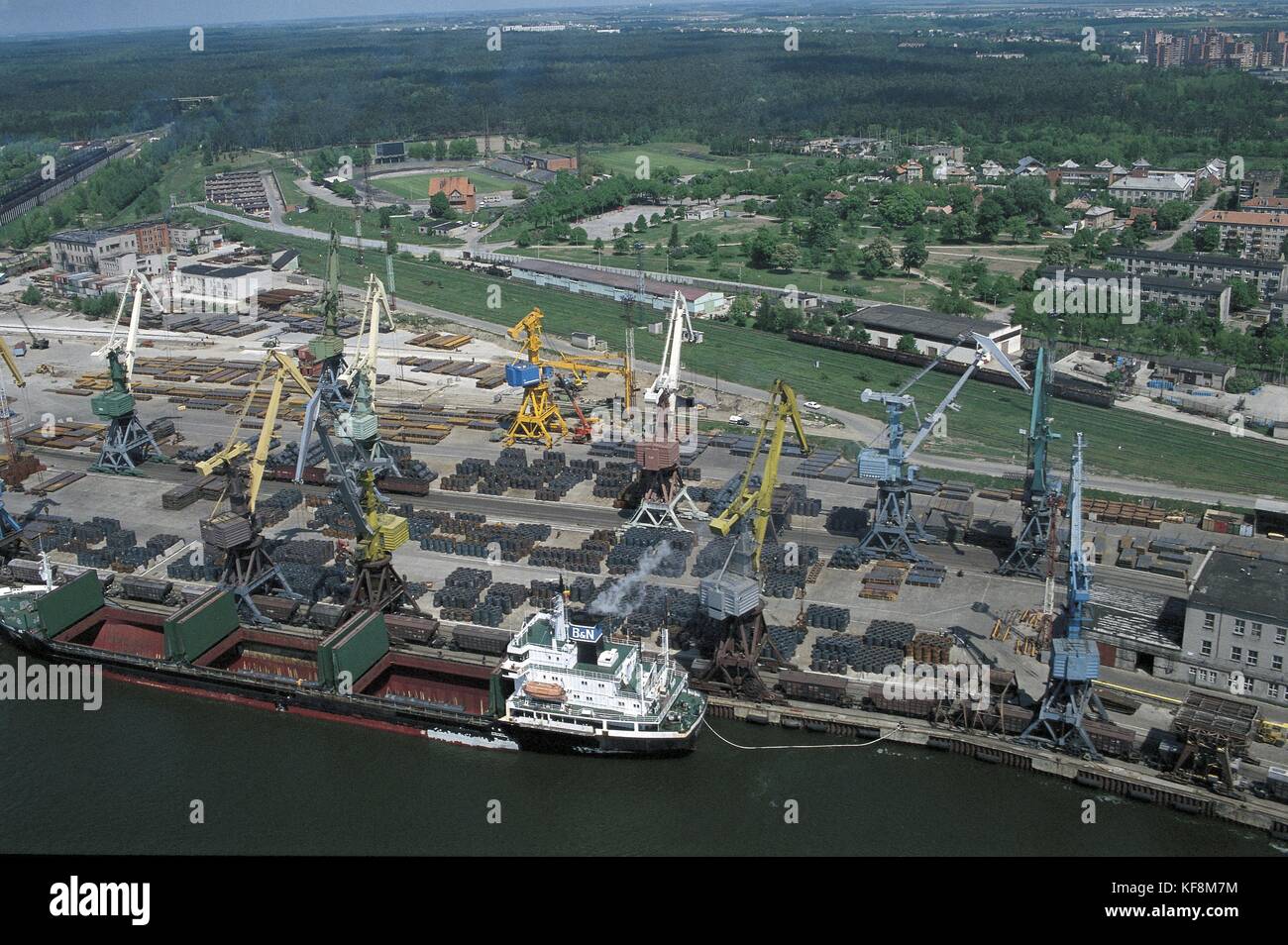 Lithuania, Klaipeda, Port Stock Photo - Alamy