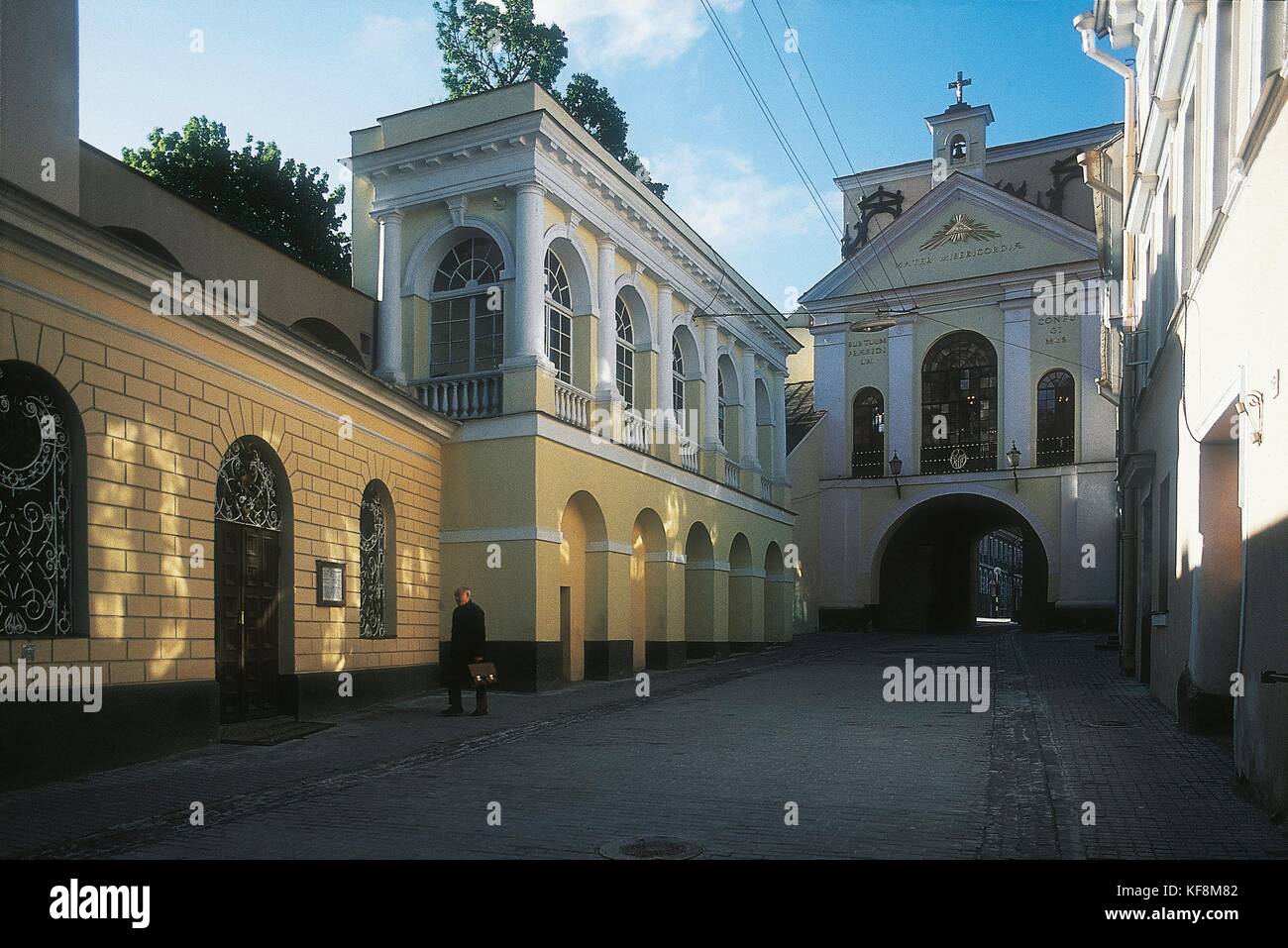 Lithuania, Vilnius, Gate (16th century Stock Photo - Alamy
