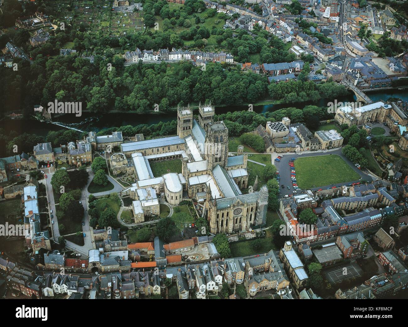 United Kingdom, England, Durham. Aerial view Stock Photo - Alamy