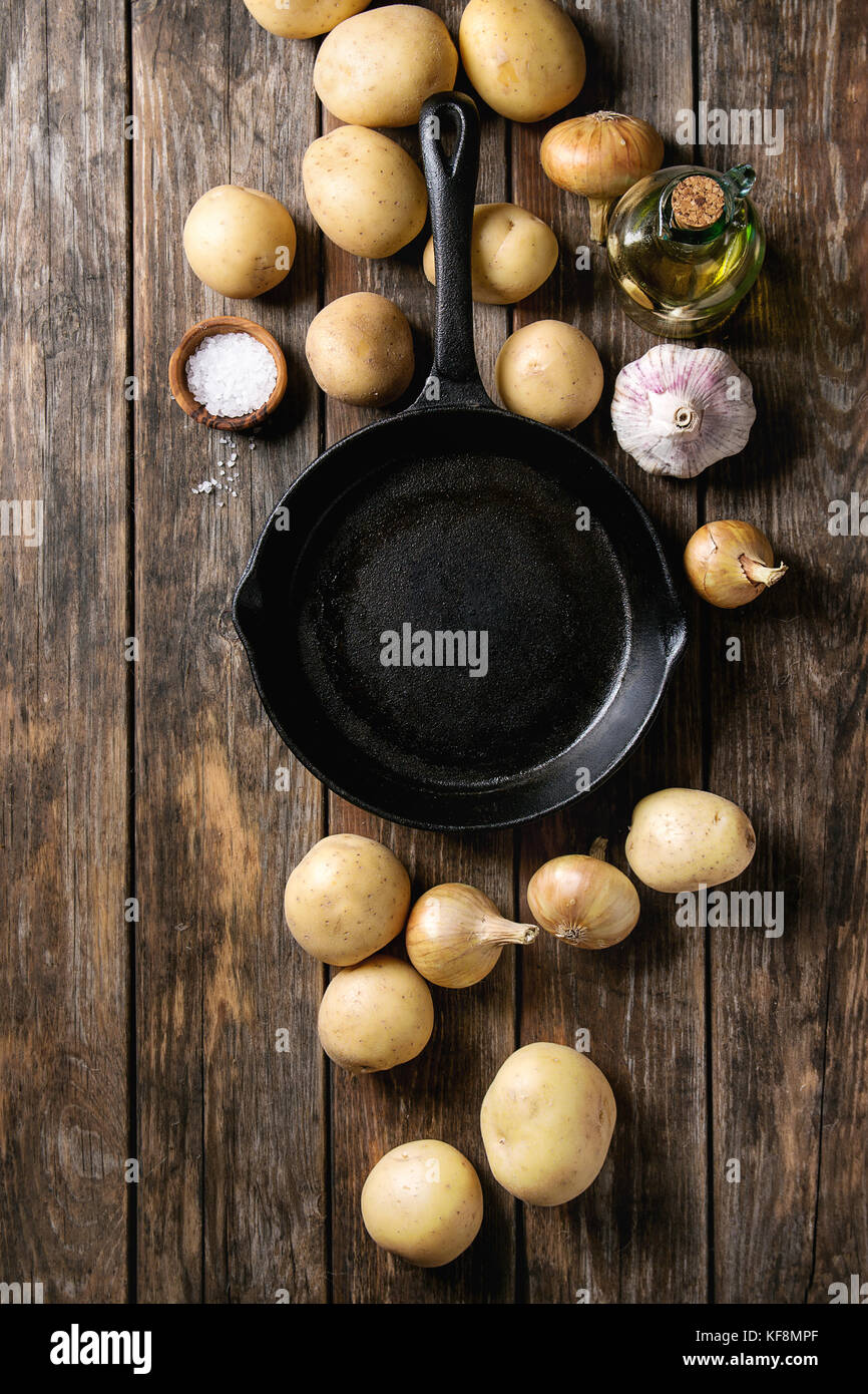 Ingredients for cooking dinner Stock Photo - Alamy