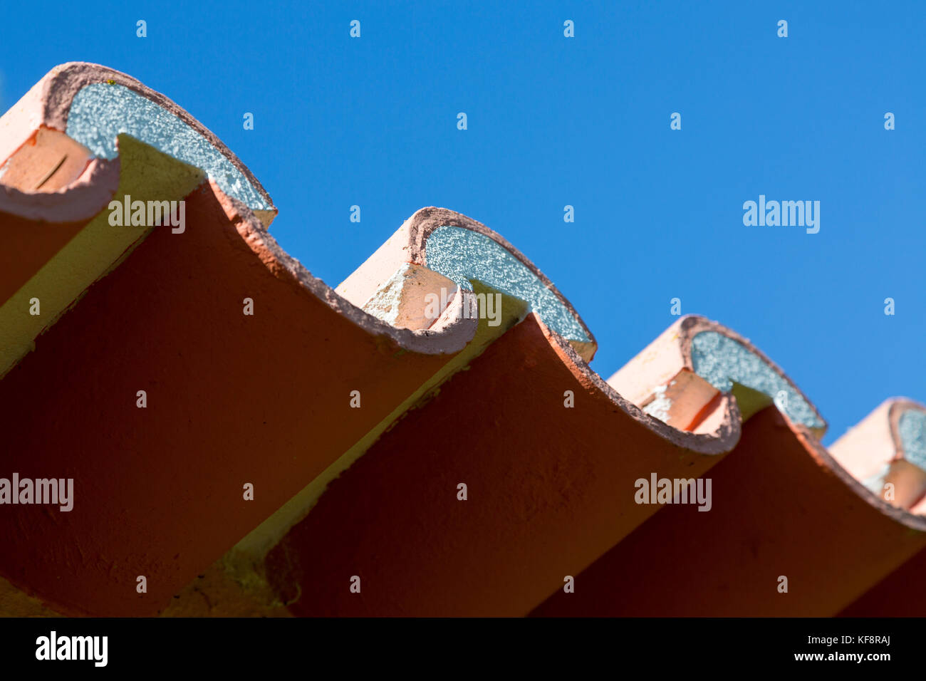 Terracotta clay roof tiles hi-res stock photography and images - Alamy