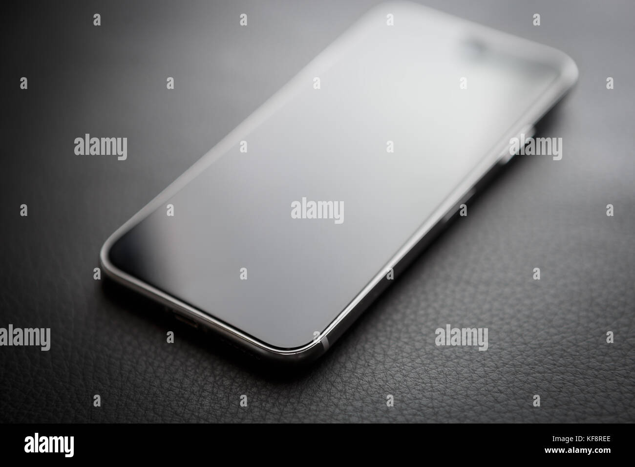 New Iphone X model close up.Modern Iphone 10 smart phone model.Trendy ...