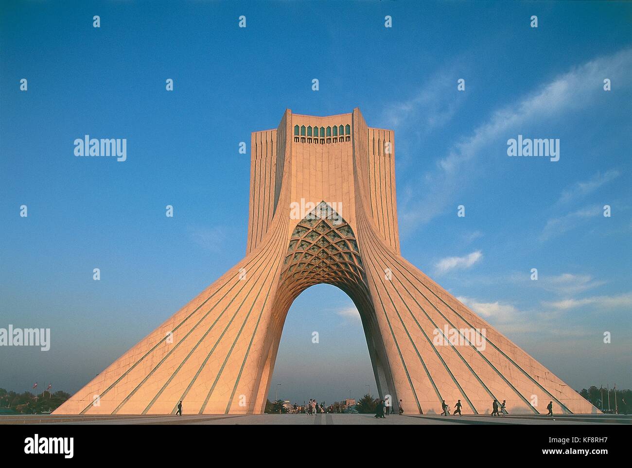 Iran, Tehran, Azadi Tower (Shahyad) in Azadi Square (architect Hossein ...