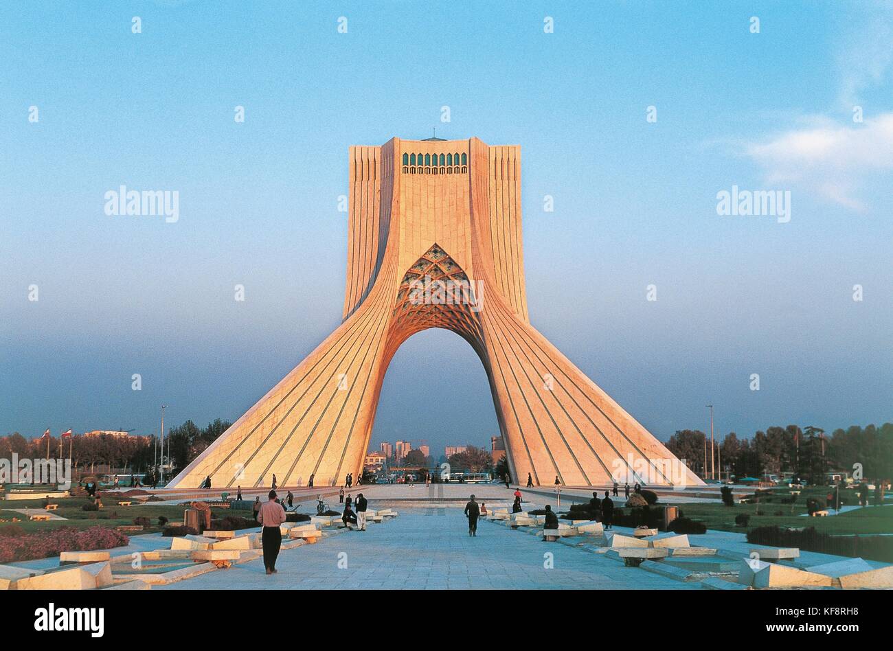 Iran, Teheran, Shahyad Tower (also known as Azadi Tower Stock Photo - Alamy