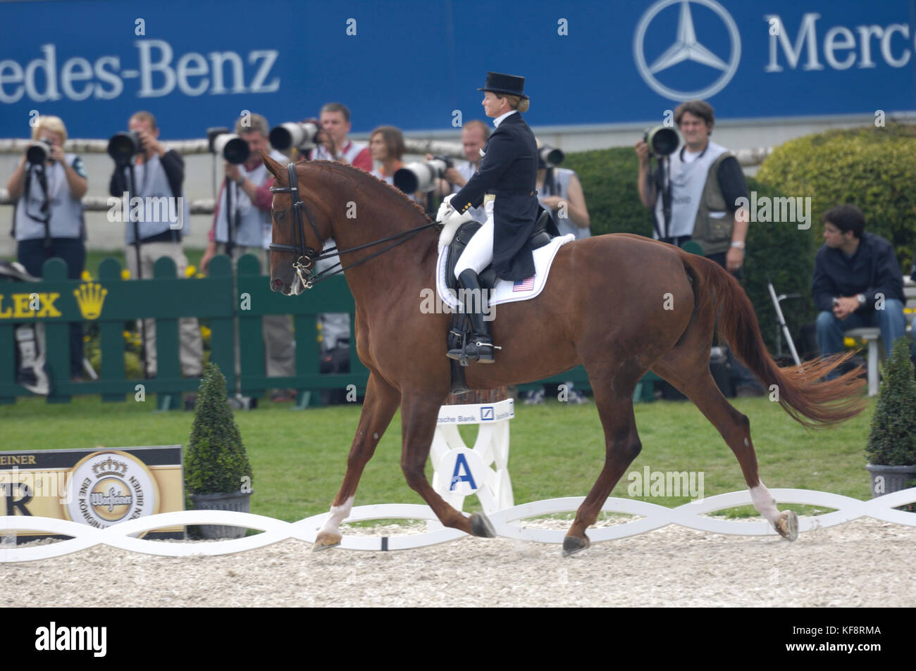 Debbie Mcdonald (USA) riding Brentina - World Equestrian Games, Aachen ...