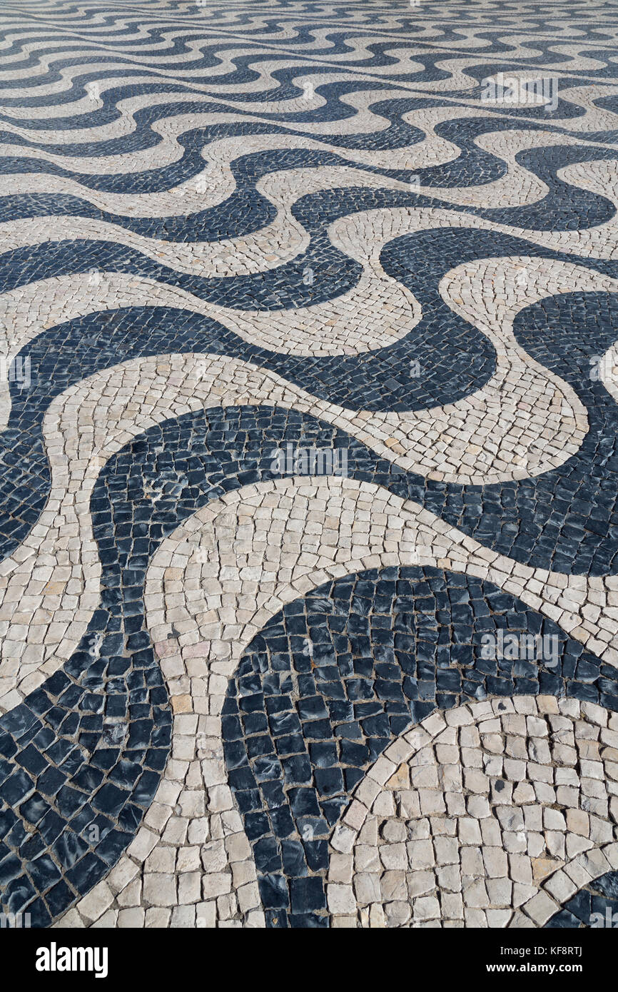 Wave pavement pattern hi-res stock photography and images - Alamy