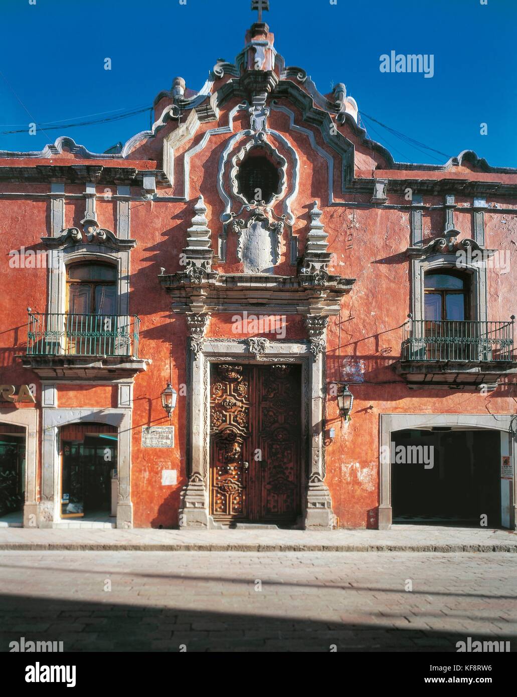 Mexico, Queretaro, House of the Marchioness, baroque style (18th ...