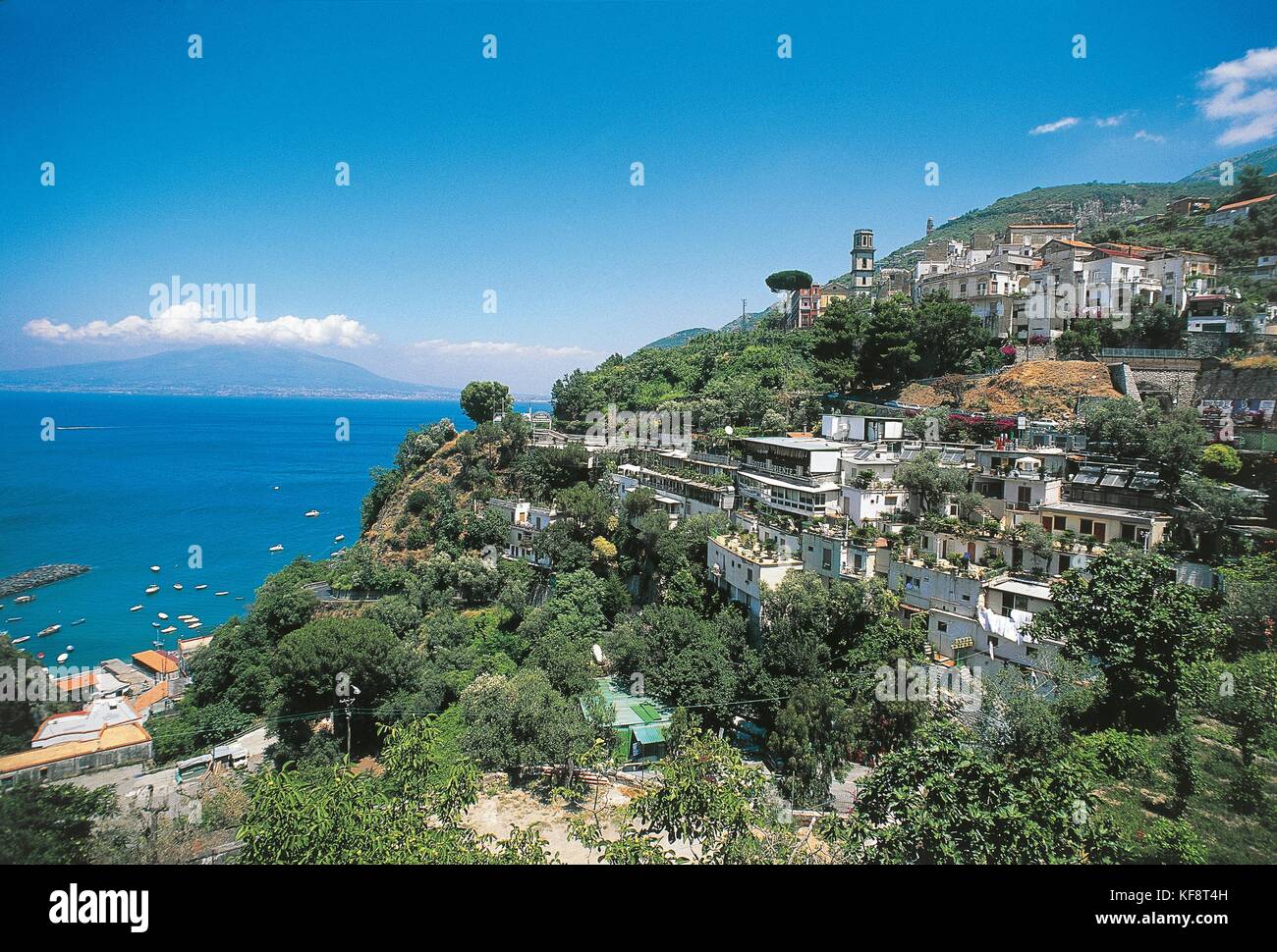 Italy, Campania Region, Vico Equense Stock Photo - Alamy