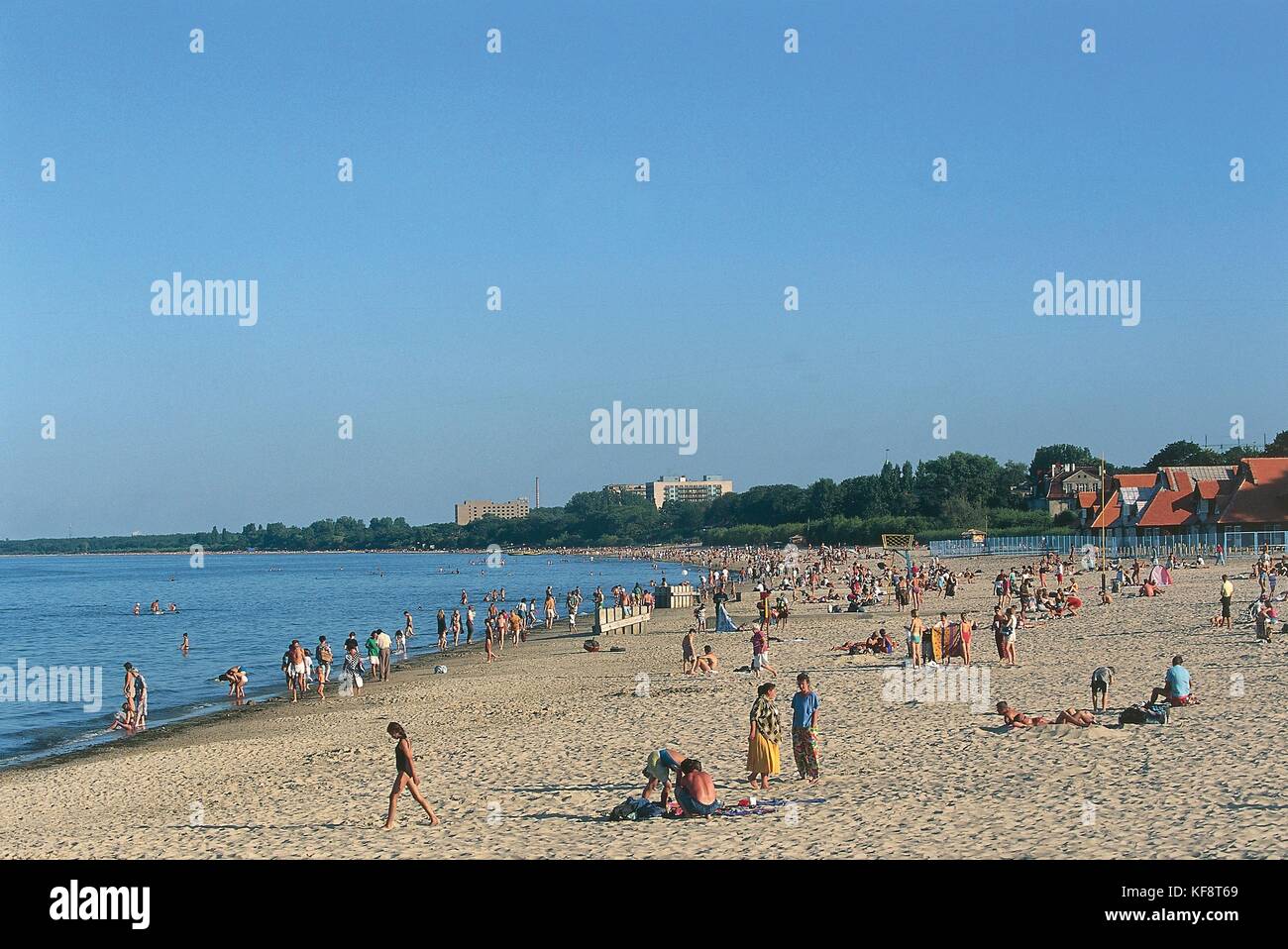 Gdansk beach hi-res stock photography and images - Alamy