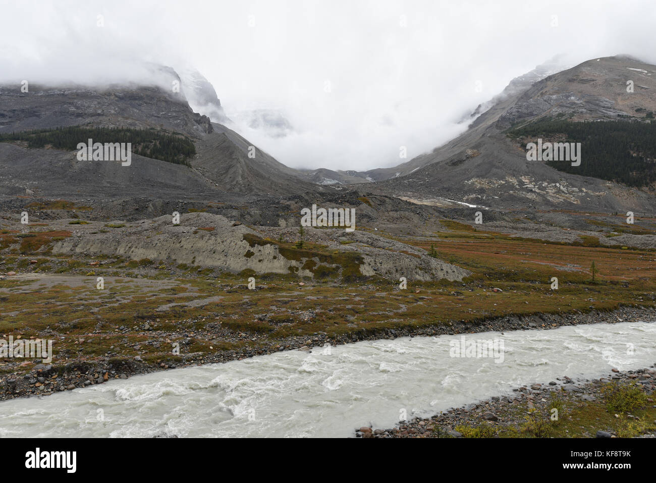 Athabasca Glacier, Glacier, Jasper National Park, Columbia Icefield ...