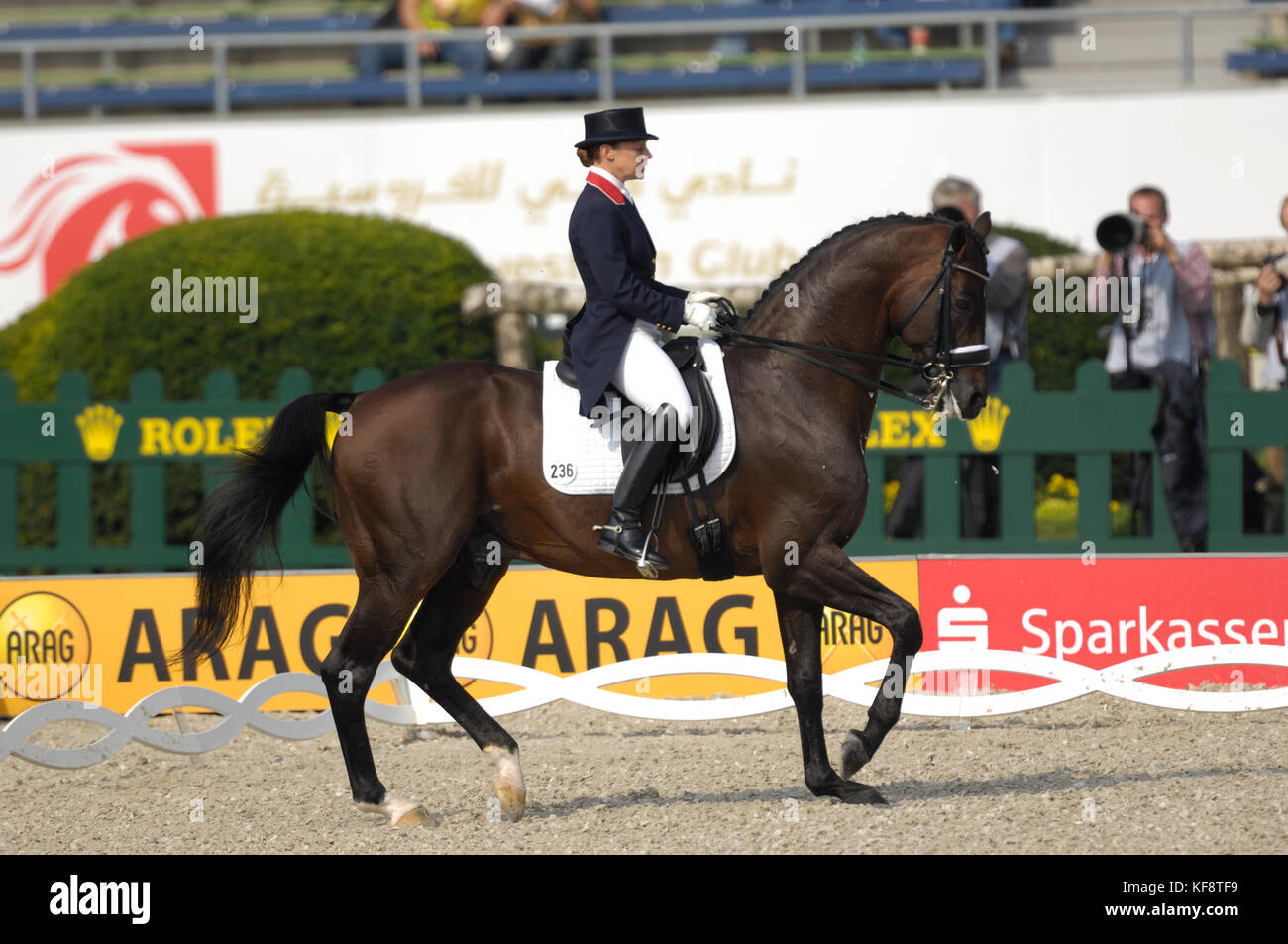 Emma Hindle (GBR) riding Lancet - World Equestrian Games, Aachen ...