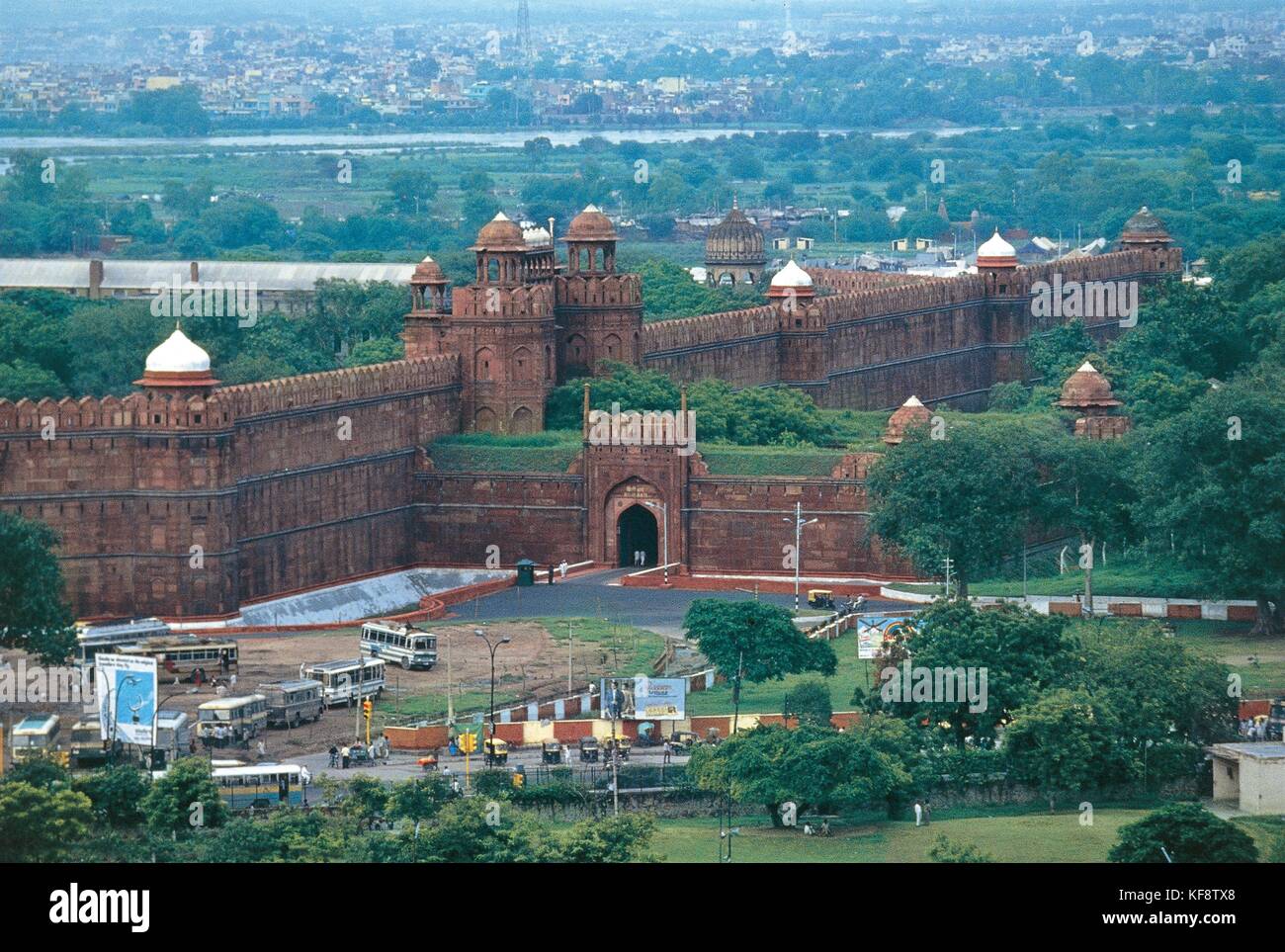 Old Delhi India The Red Stock Photo - Alamy