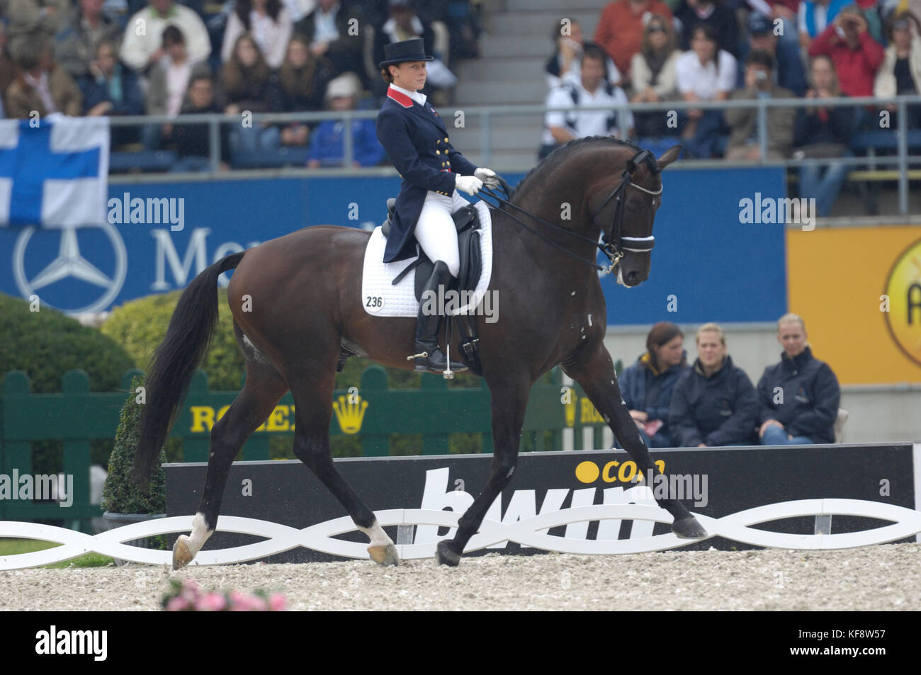 Emma Hindle (GBR) riding Lancet - World Equestrian Games, Aachen ...