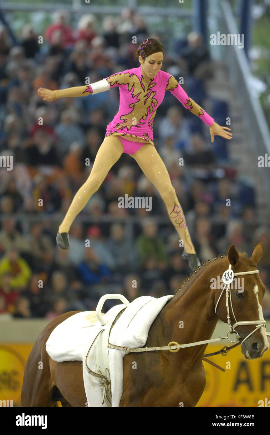 World equestrian games vaulting hi-res stock photography and images - Alamy