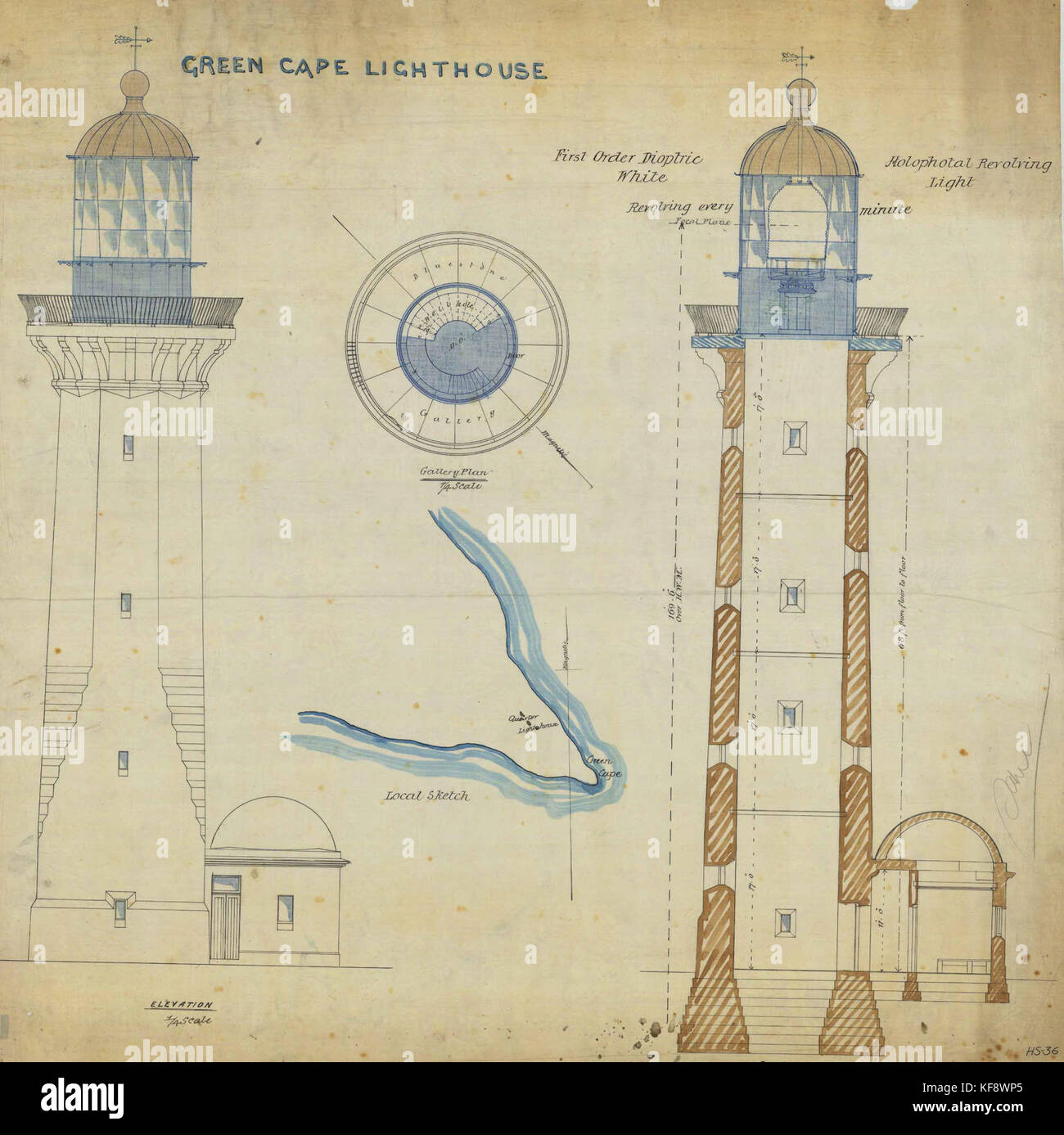 Lighthouse plans hi-res stock photography and images - Alamy