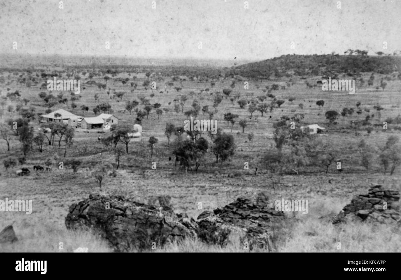 This photograph depicts the land surrounding the homestead at Bexley ...