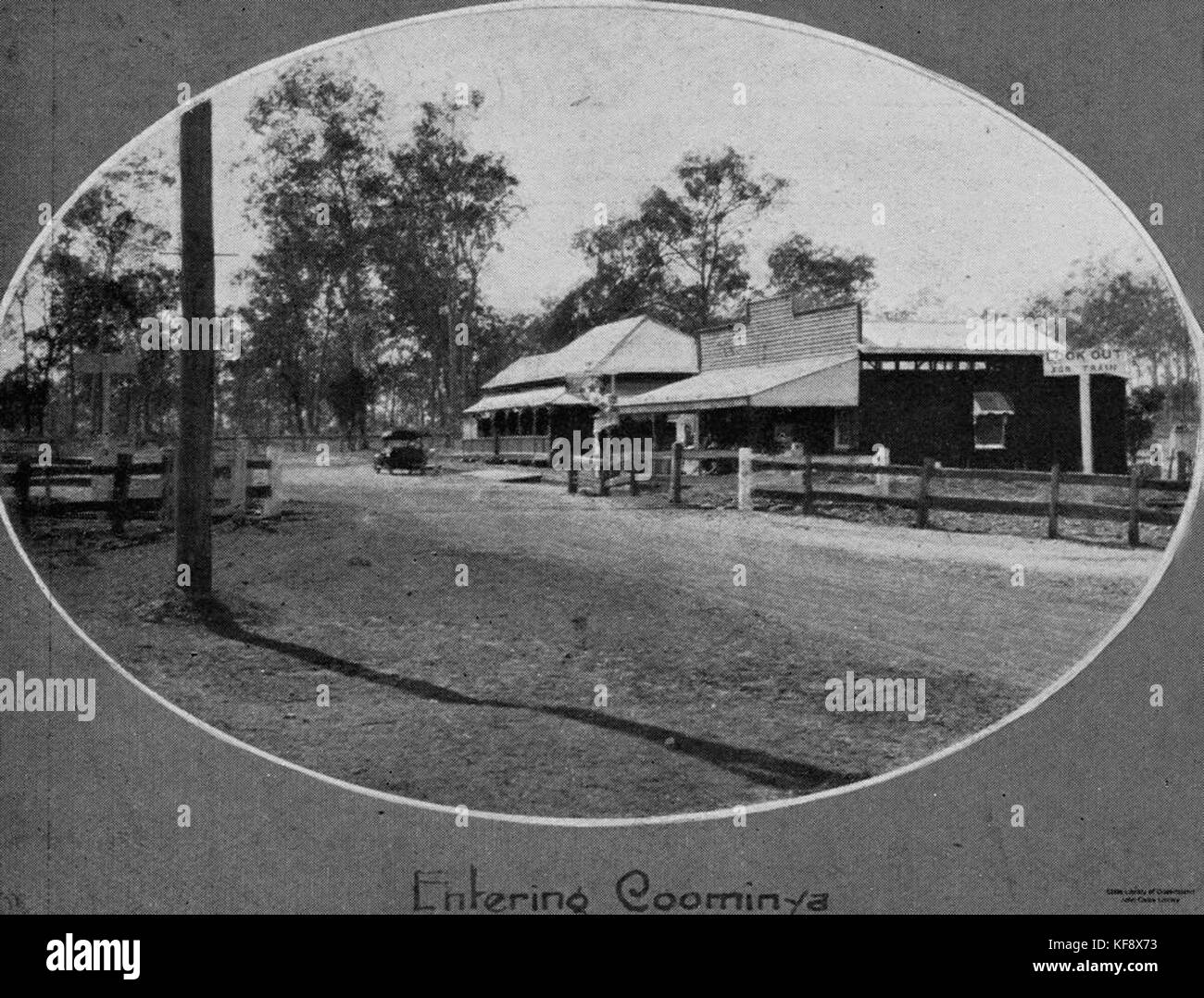 1 116132 Coominya Township, Queensland, 1932 Stock Photo - Alamy
