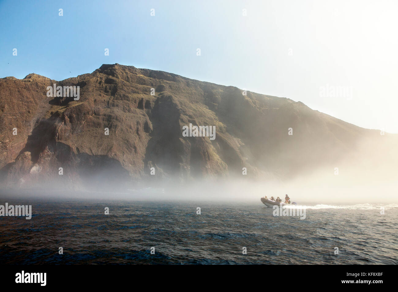 GALAPAGOS ISLANDS, ECUADOR, Isabela Island, Punta Vicente Roca, view of ...