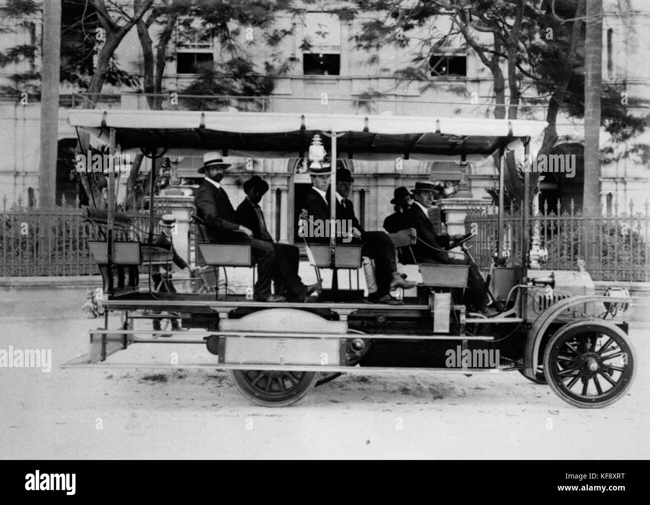 Urban bus parked Black and White Stock Photos & Images - Alamy