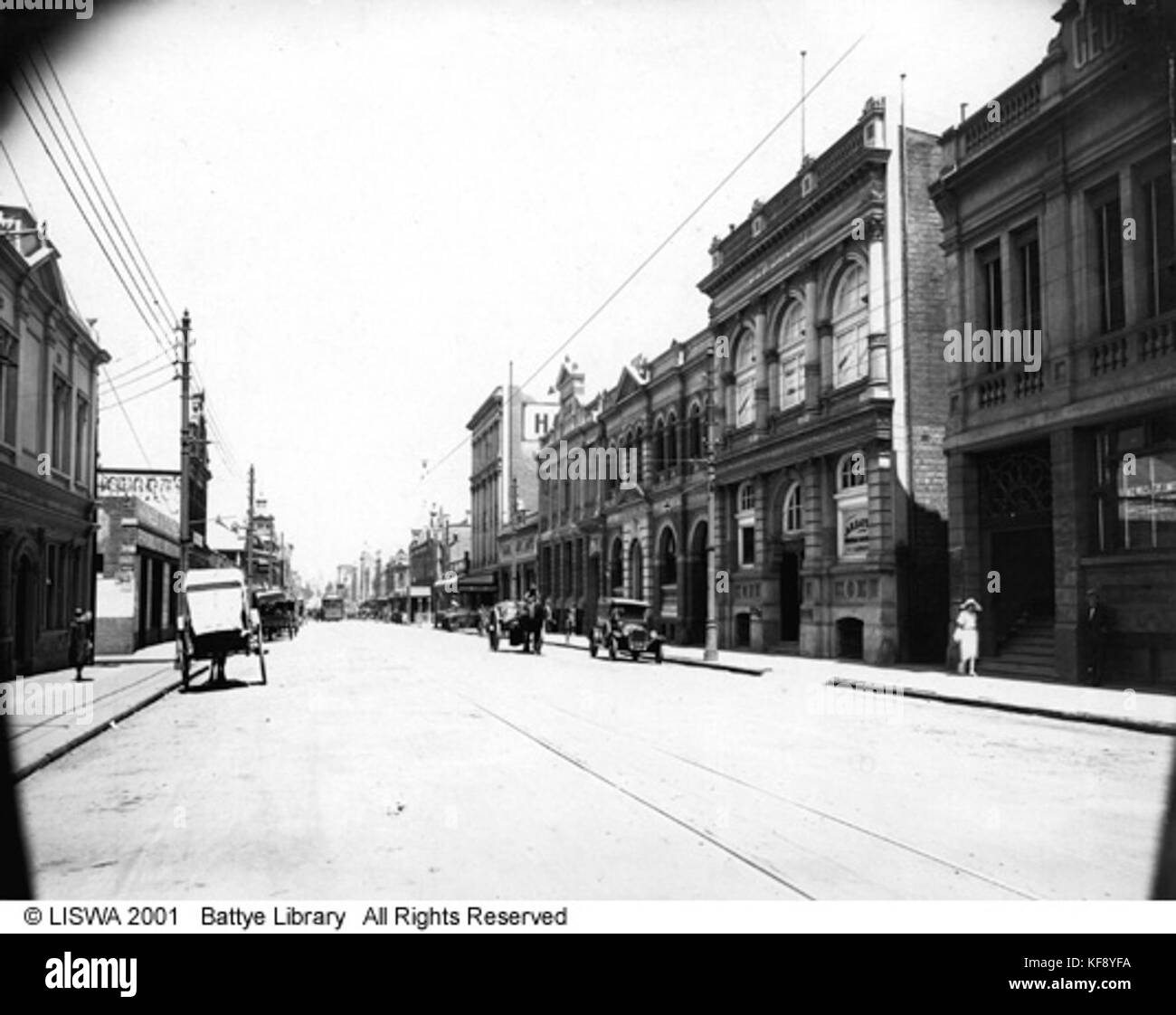 1920s Wills and Bateman shop in Murray Street in Perth Stock Photo - Alamy