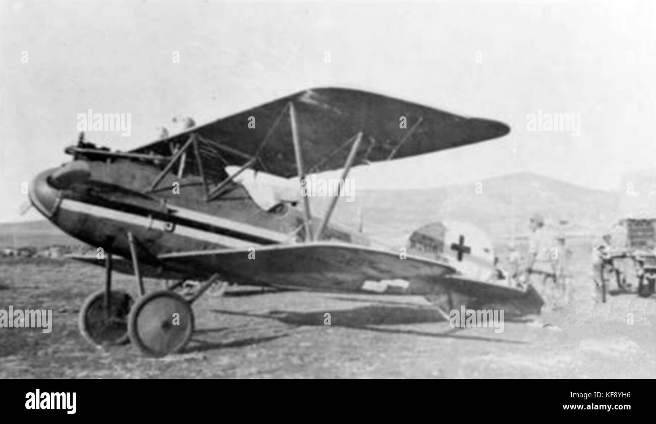 Albatros D Va captured in Palestine 1918 Stock Photo - Alamy