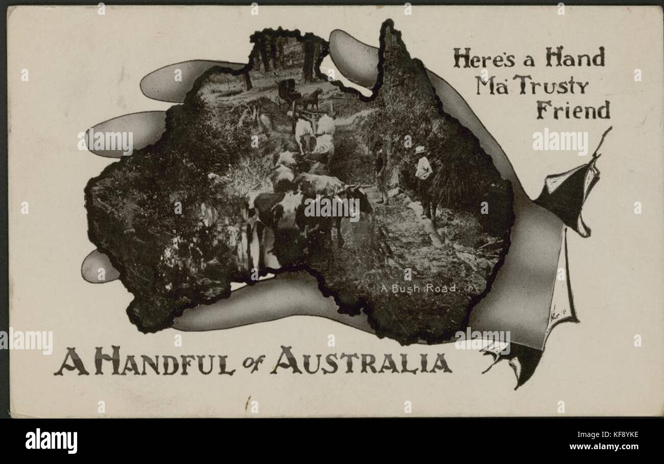 Australian landscape painting 1900s hi-res stock photography and images ...