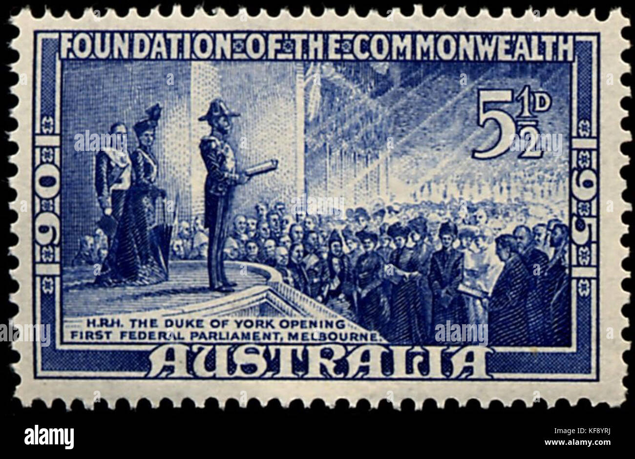 This image features an Australian stamp, part of a collection from 1575 ...